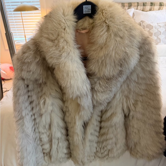 Saga Furs | Jackets & Coats | Saga Furs Luxurious Cream Teddy Jacket ...